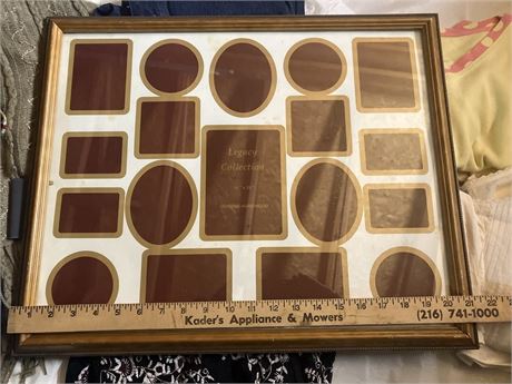 Blazing Auctions - Legacy Collection" collage picture frame made of ...