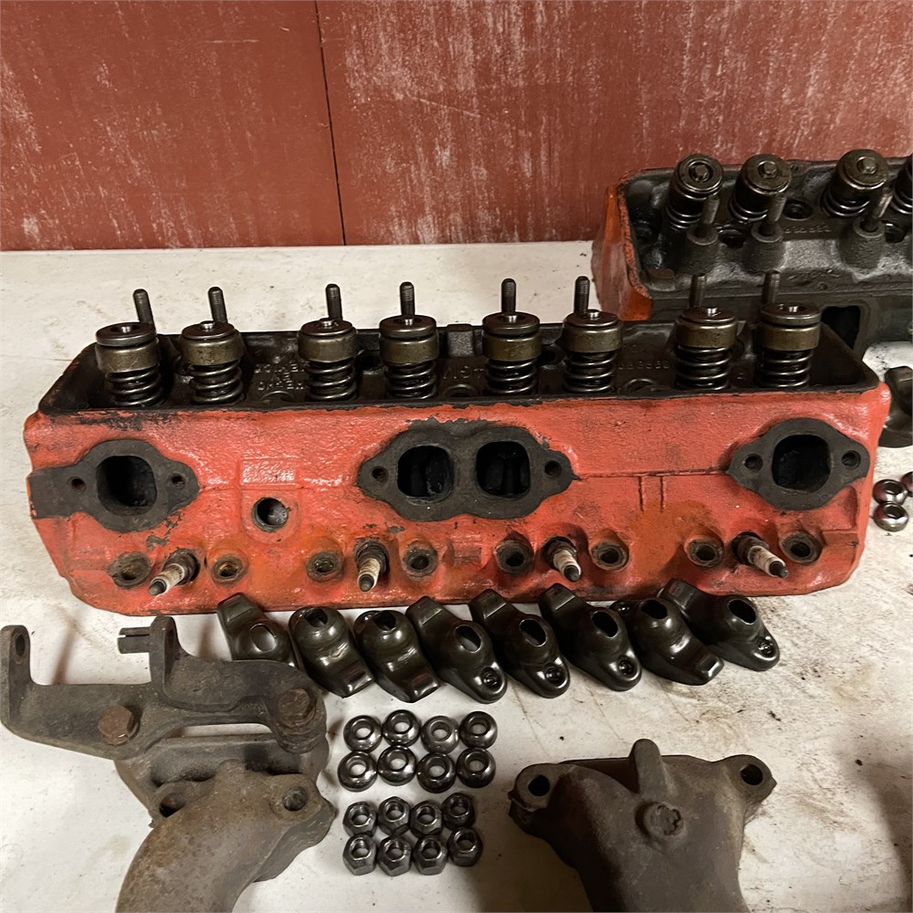 Blazing Auctions - (2 Sets of) Chevrolet Cylinder Heads, Exhaust ...