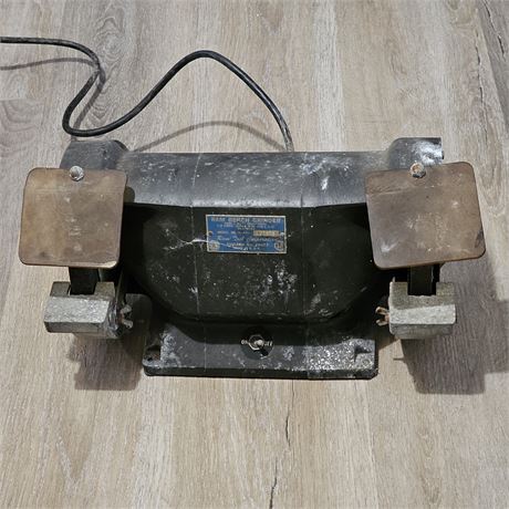 Blazing Auctions - Ram Bench Grinder, Model No. R-600. It is a heavy ...