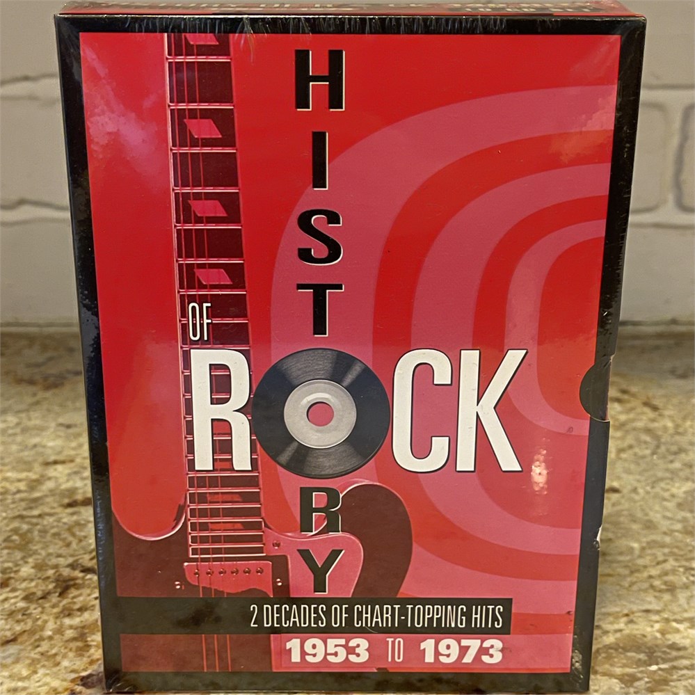 Blazing Auctions - Sealed History of Rock 140 Hit Songs 10-CD Set