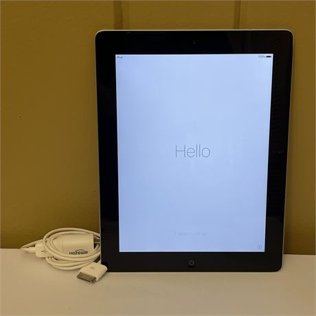 Blazing Auctions - Apple iPad 16GB Model A1395 with Charger