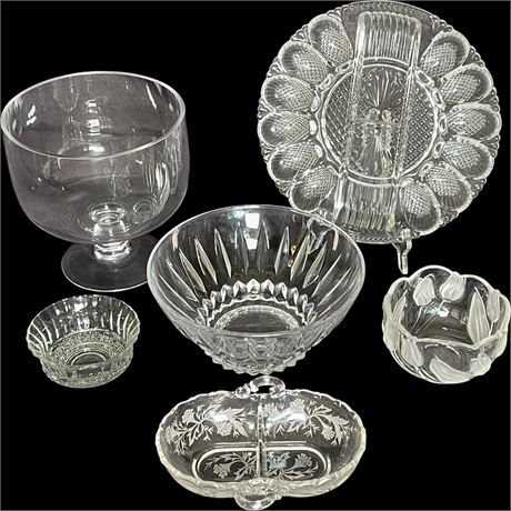 Blazing Auctions - Collection of Crystal Kitchenware