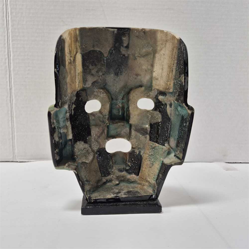 Blazing Auctions - Vintage Mayan Aztec Death Burial Mask