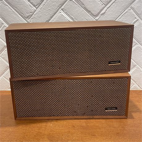 Blazing Auctions - (2) Realistic Solo-4 Speakers