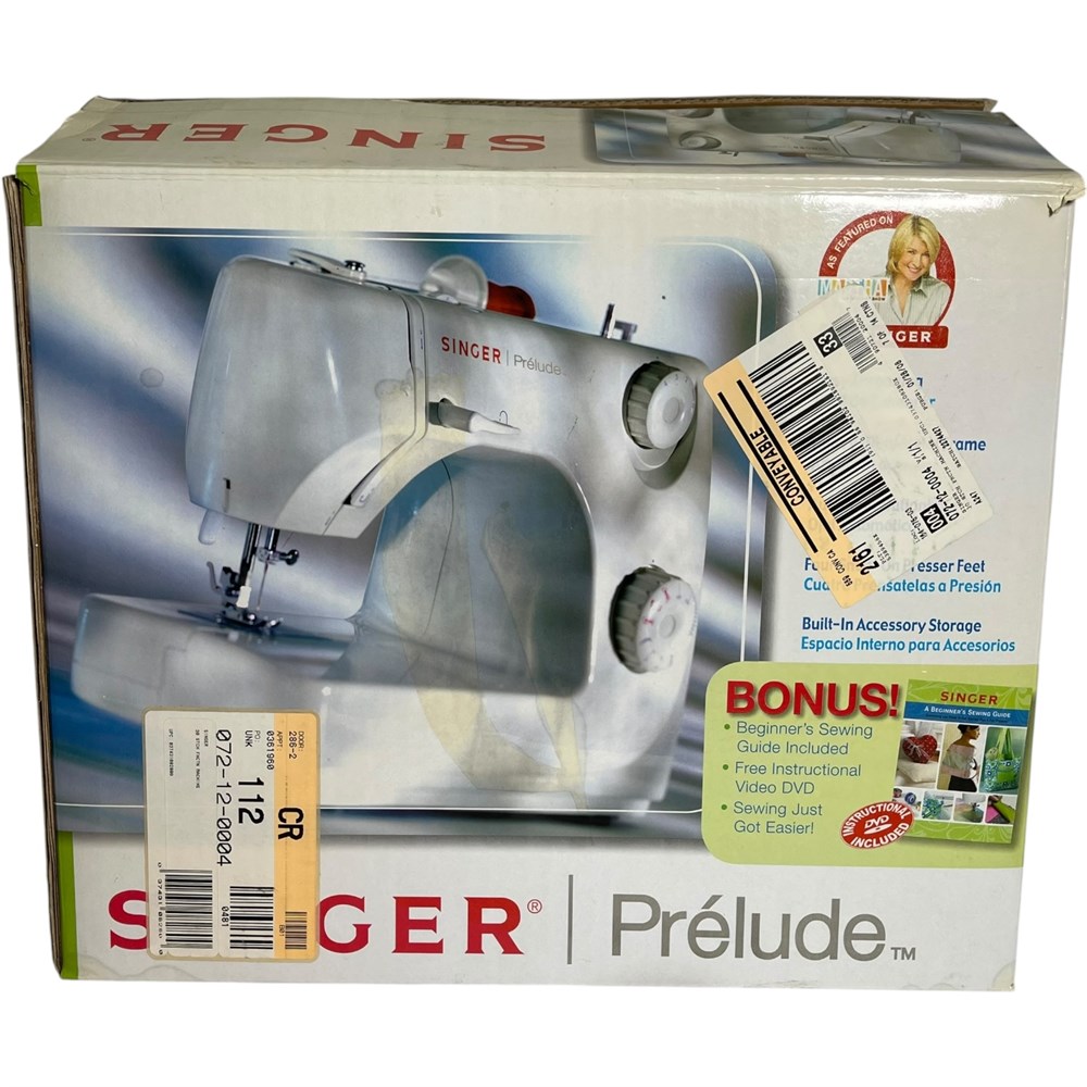 Blazing Auctions - Singer Prelude Sewing Machine Model 8280 with Box