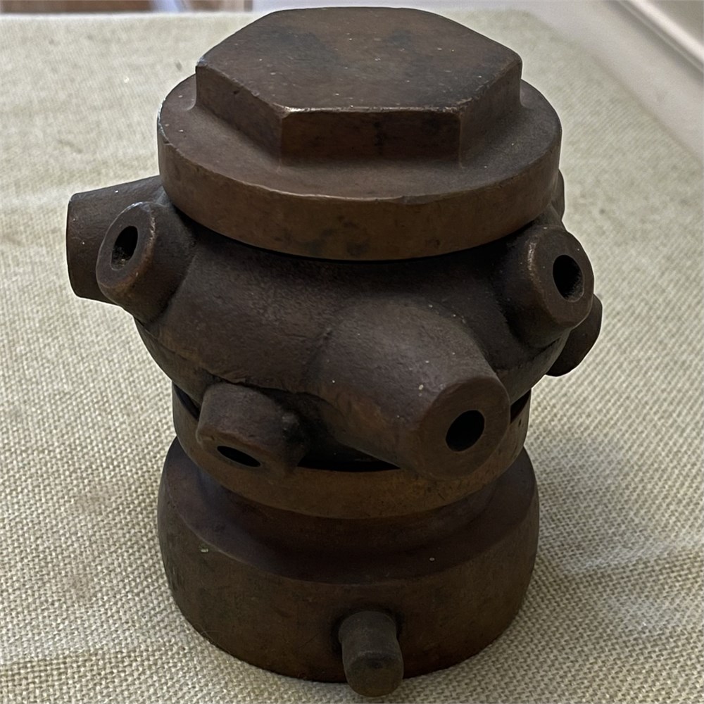 Blazing Auctions - Antique Akron Brass Rotating Cellar Nozzle ...