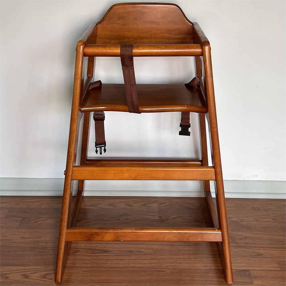 Blazing Auctions - Vtg Winco Wooden High Chair