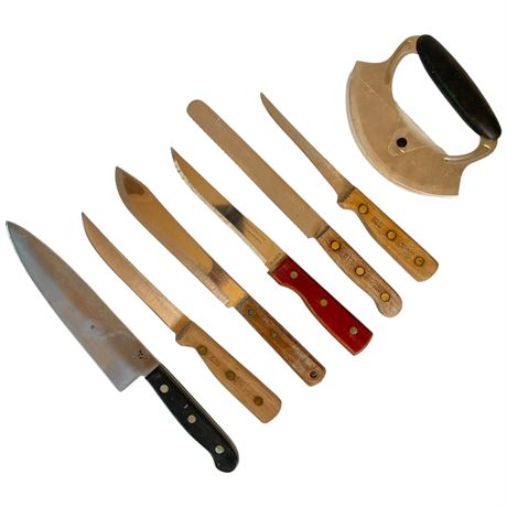 Blazing Auctions - Misc Kitchen Knives - Chicago Cutlery, Tramontina ...