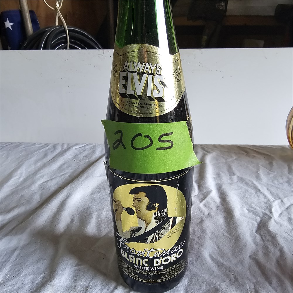 Blazing Auctions - Vintage Elvis Presley Frontenac Blanc D'oro