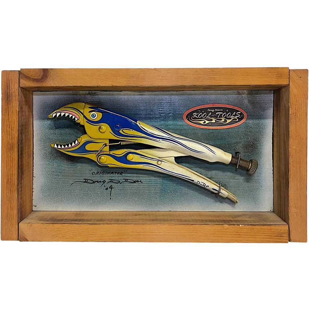 Blazing Auctions - Doug Door Kool-Tool "Originator" 4/50 Hand-Painted ...