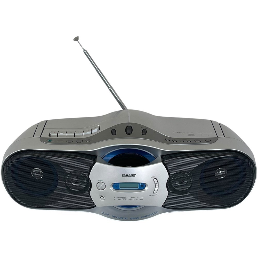 Blazing Auctions - Sony CFD-F10 CD Radio Cassette-Corder