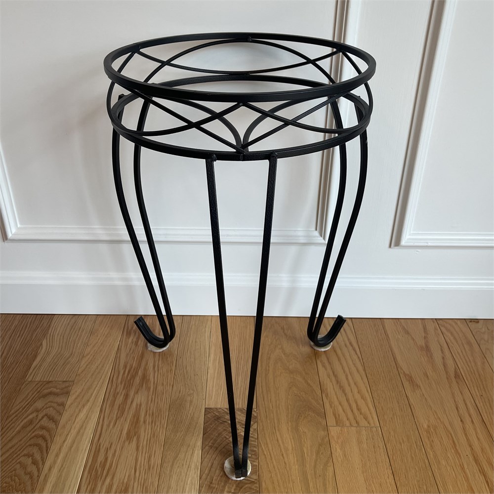 Blazing Auctions - Wrought Iron "Chelsea" Plant Stand