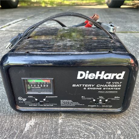 Blazing Auctions - DieHard 12 Volt Battery Charger & Engine Starter