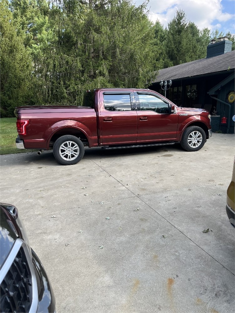 Blazing Auctions - 2016 Ford F-150 4x2 Supercrew with a 5.0L V8 FFV ...