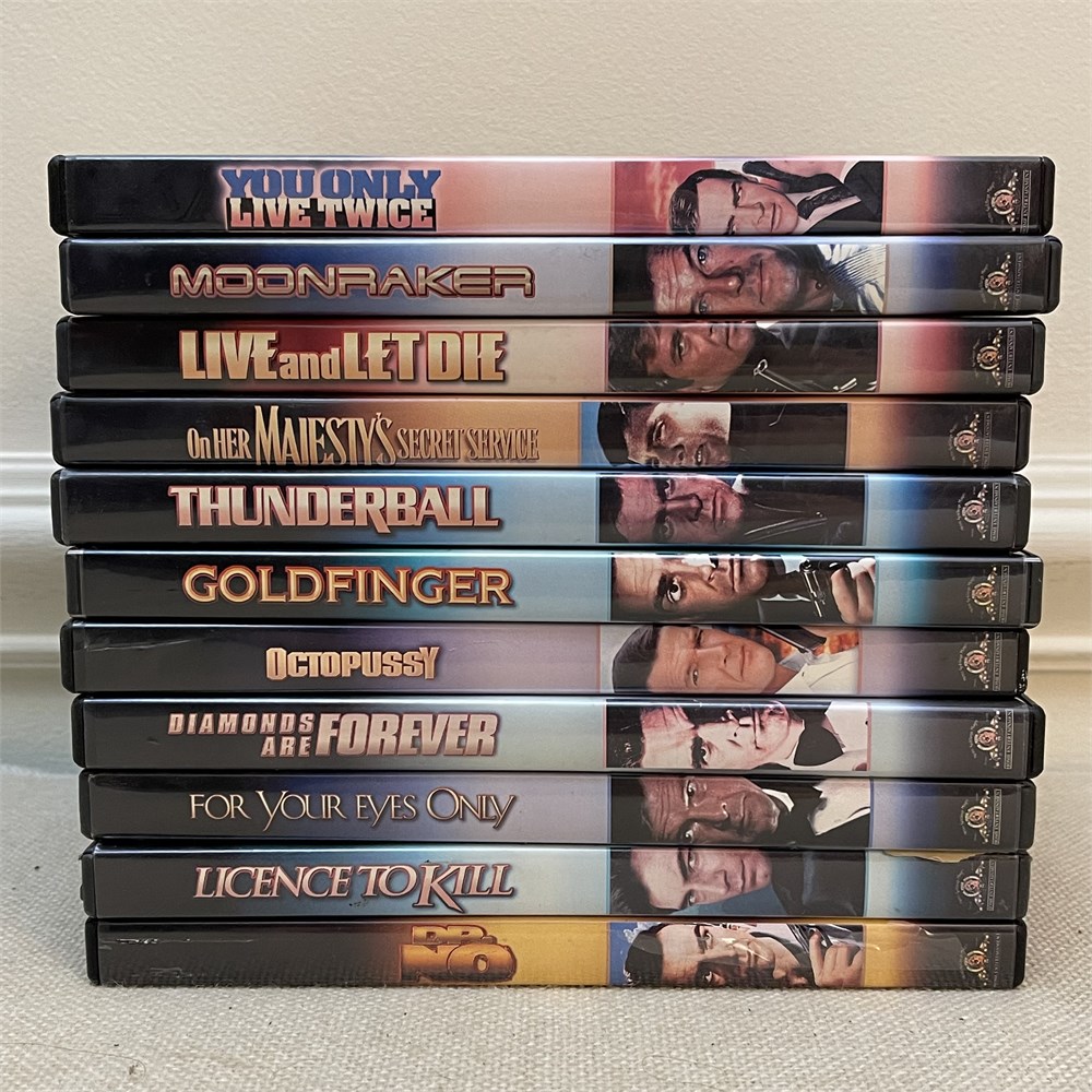 Blazing Auctions - James Bond Special Edition DVD Collection